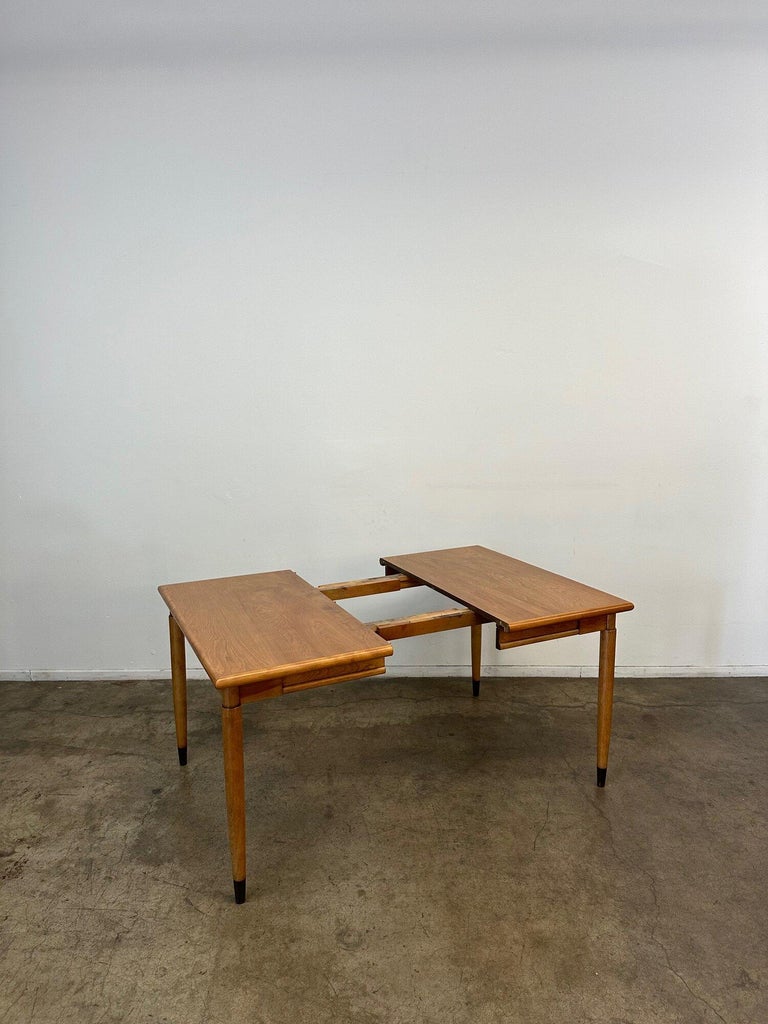 Minimal Midcentury Dining Table For Sale at 1stDibs