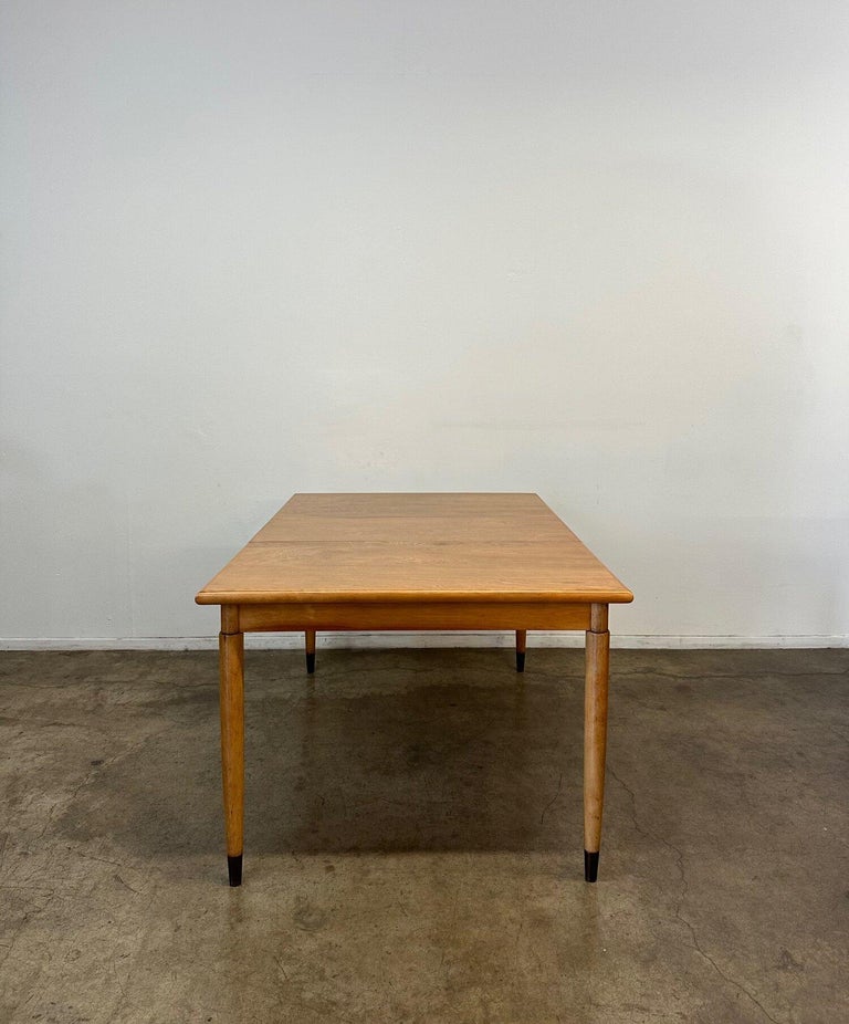 Minimal Midcentury Dining Table For Sale at 1stDibs