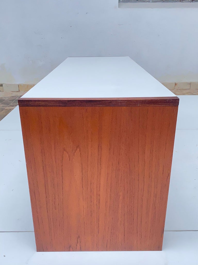 Minimal Teak and Formica Vanity by Cees Braakman for Pastoe, 1960's For ...