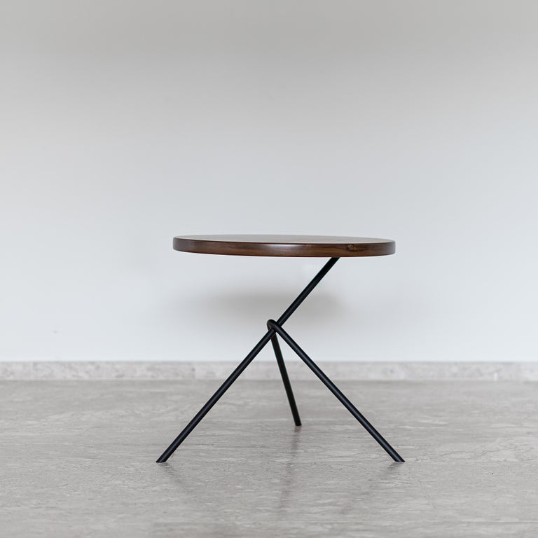 Minimalis Brazilian Side Table in Solid Wood "Anna" by Samuel Lamas For ...