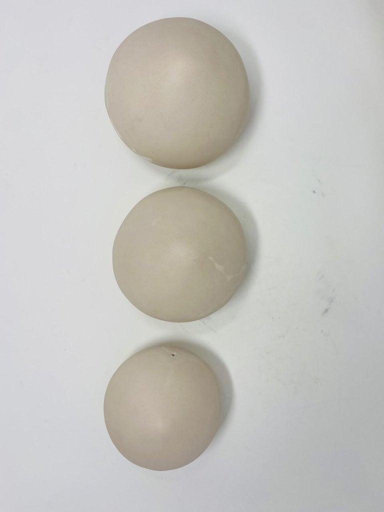 Minimalist Abstract Cocoon Shaped Ceramic Sculptures by Artist Judith ...