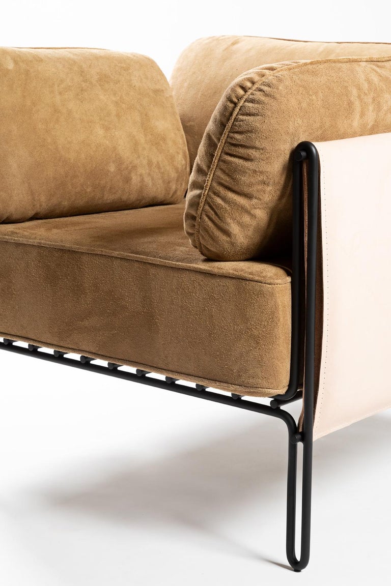Minimalist Armchair "Sonia" by Samuel Lamas For Sale at 1stDibs
