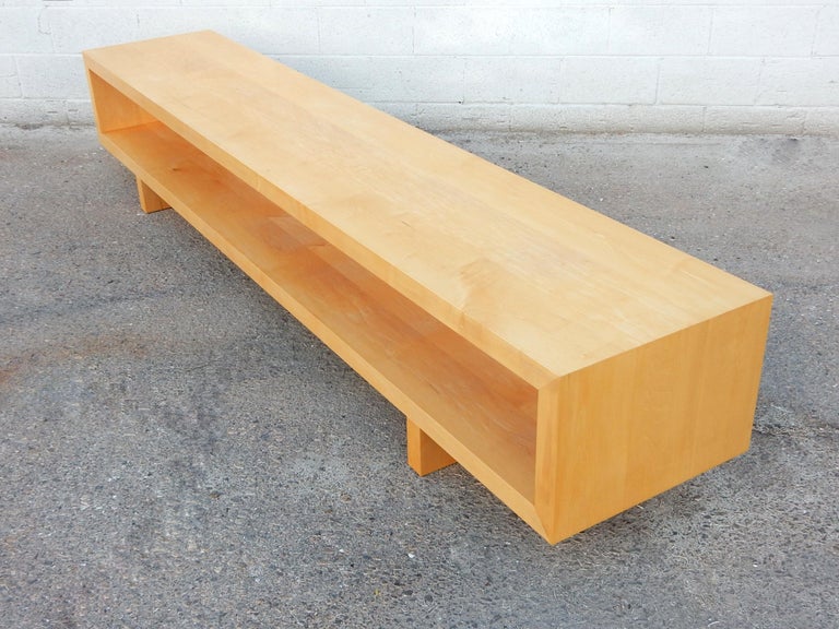 Minimalist Bench, Console Table, in the Manner of Charlotte Perriand at ...