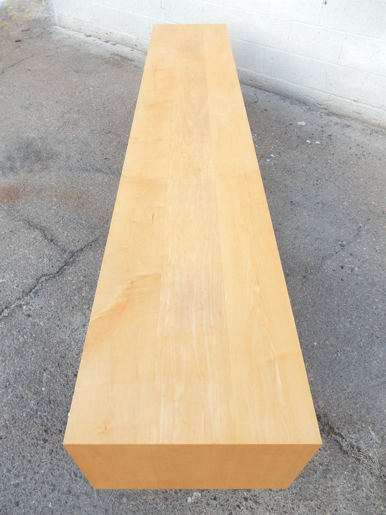 Minimalist Bench, Console Table, in the Manner of Charlotte Perriand at ...