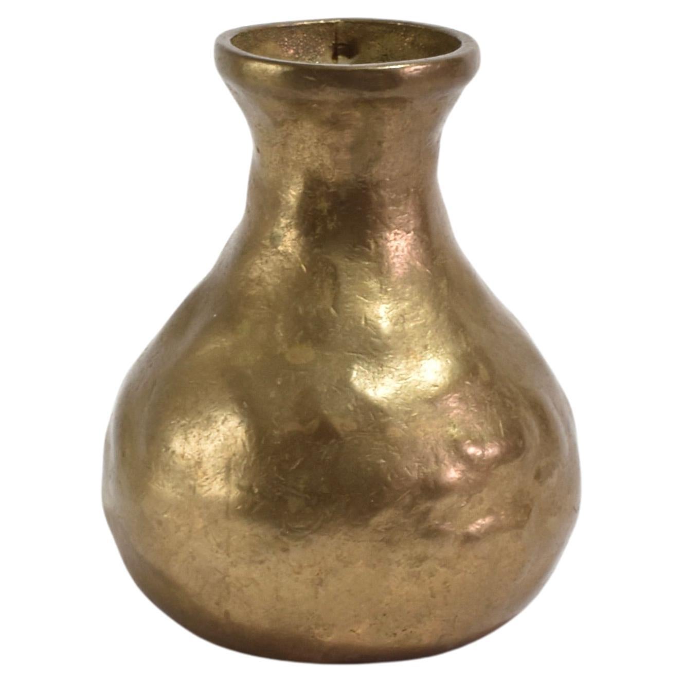 Minimalist Brass Vase For Sale at 1stDibs