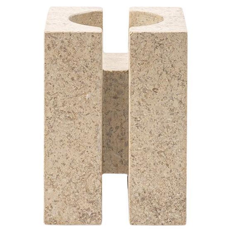 Minimalist Candle Holder, Block Candle For Sale at 1stDibs