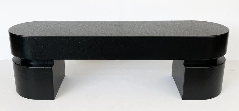 Minimalist Modern Black Narrow Coffee Table / Bench at 1stDibs | black ...