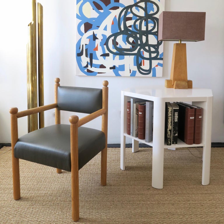 Minimalist Modern Lacquered Library Table by Martin and Brockett, Shown ...