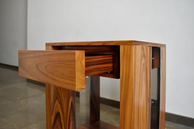 Minimalist Modern Pao Ferro Side Table Twenty by Fermín Verdeguer for ...