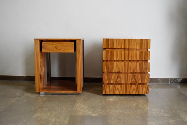 Minimalist Modern Pao Ferro Side Table Twenty by Fermín Verdeguer for ...