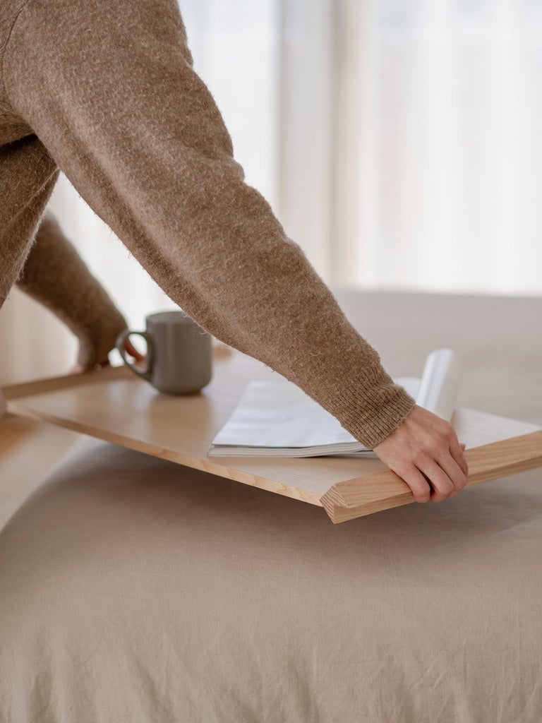 Minimalist Oak Wood Tray For Sale at 1stDibs