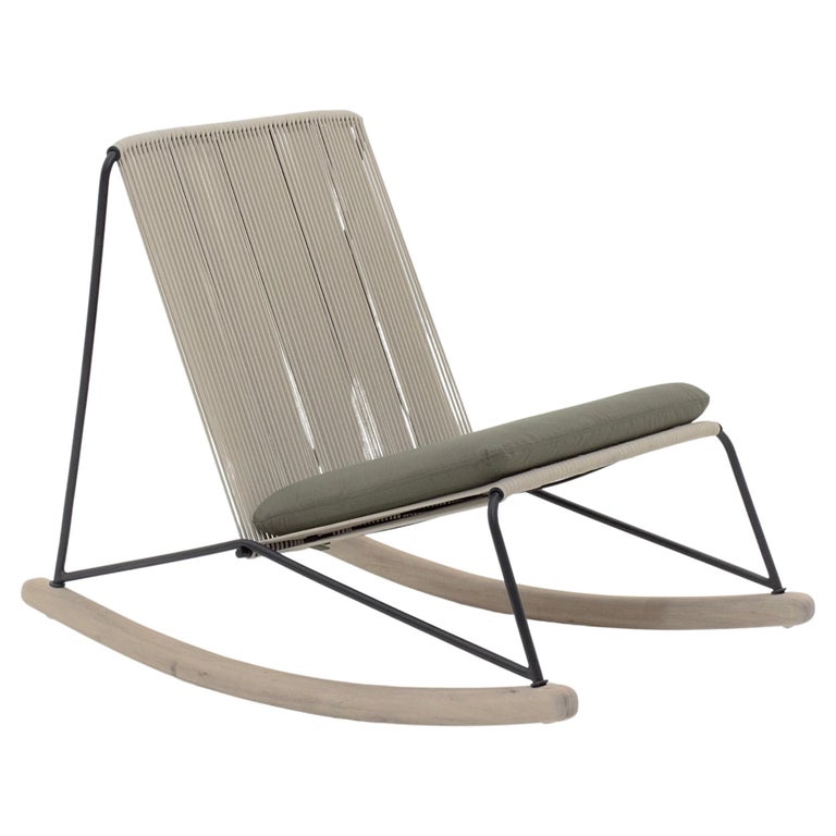 minimalist rocking chair "marcelo" by samuel lamas For Sale at 1stDibs
