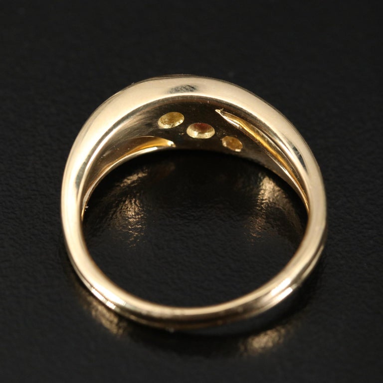 Customizable Minimalist Round Cut Ruby Diamond Engagement Ring ...