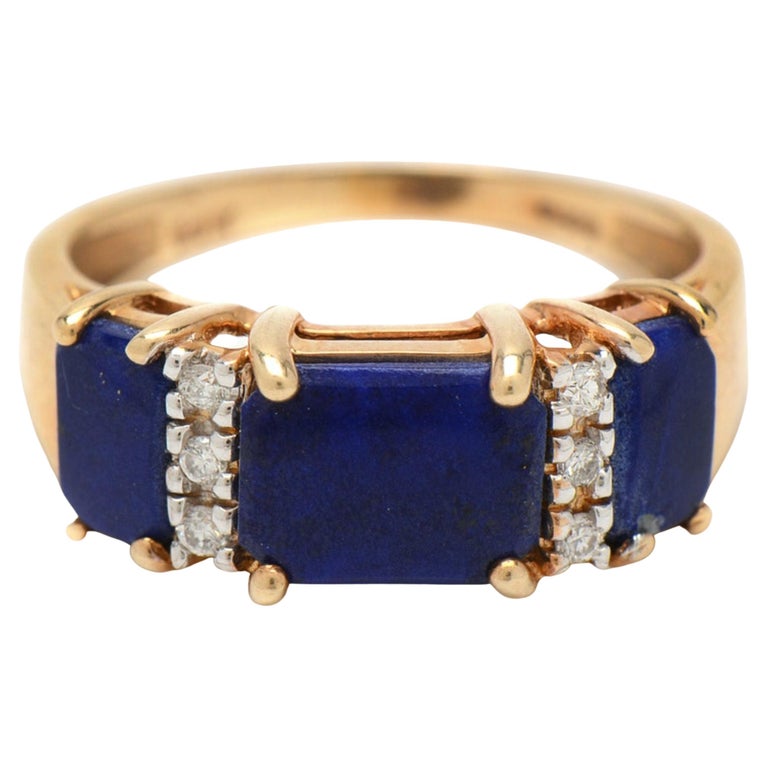 Customizable Minimalist Sapphire Diamond Wedding Band, Yellow Gold ...