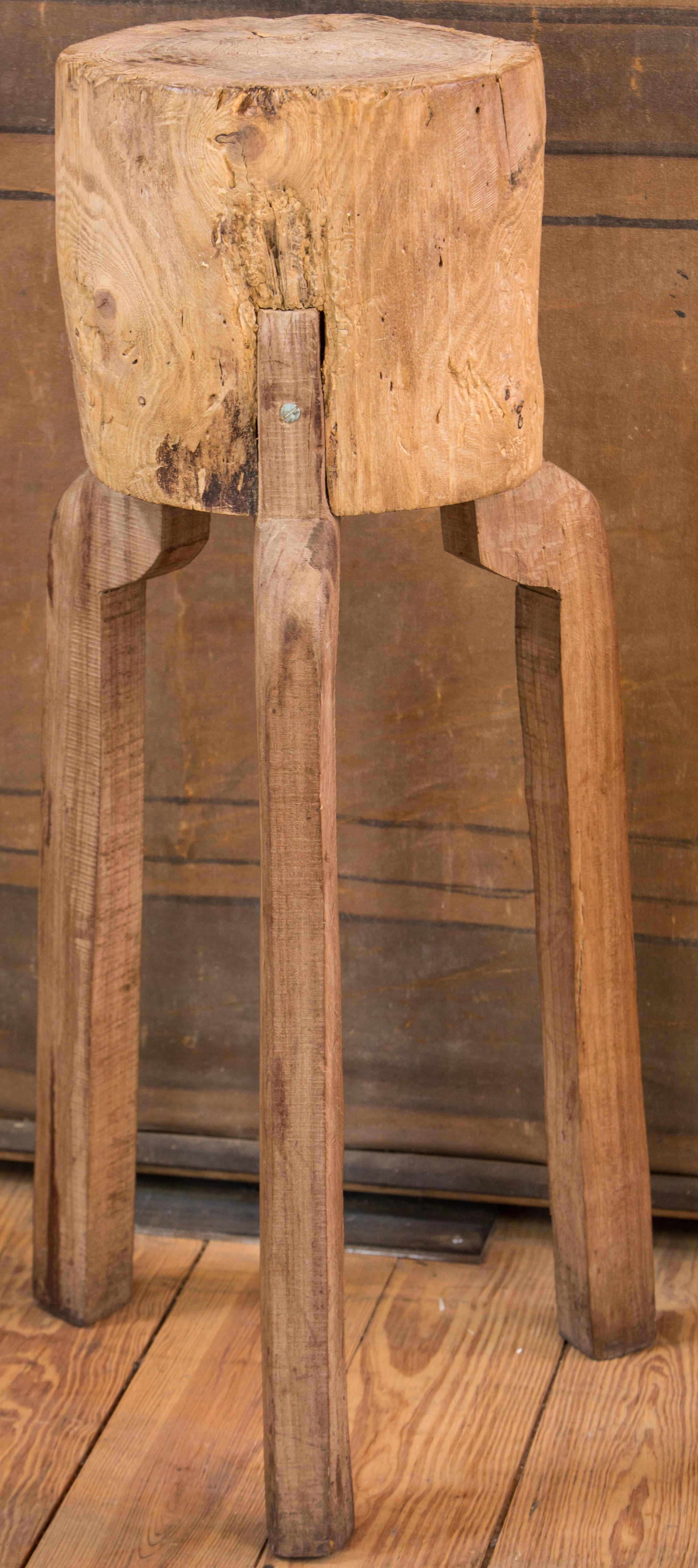 Minimalist Wooden Butcher Block with sculptural quality at 1stDibs ...