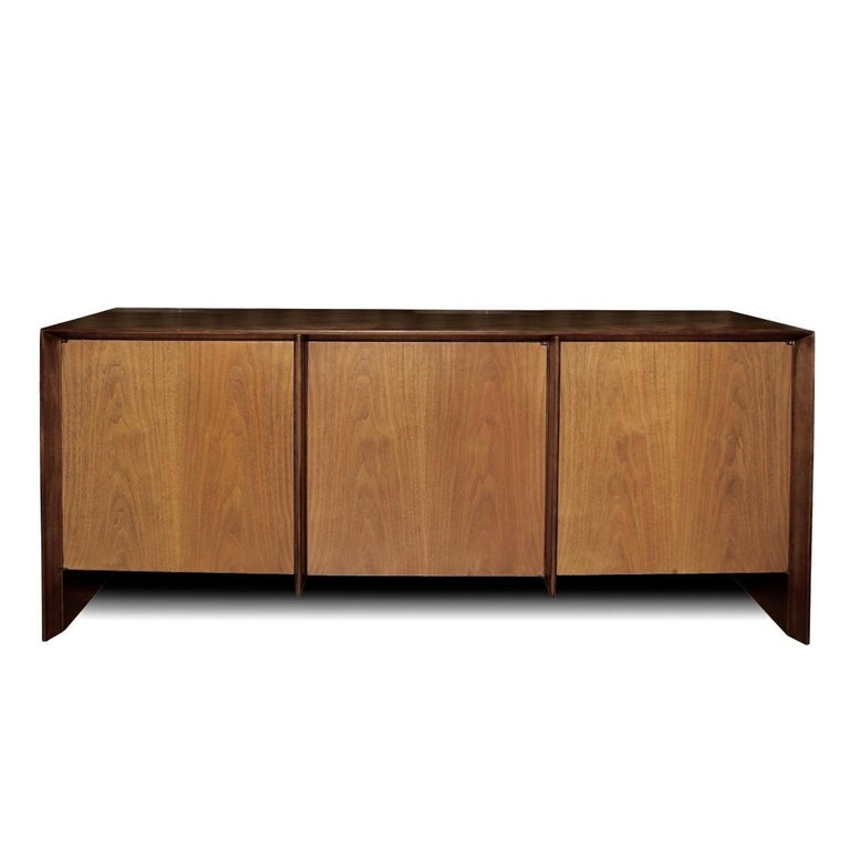 Minimalist Two-Tone Sideboard by TH Robsjohn Gibbings For Sale at 1stDibs