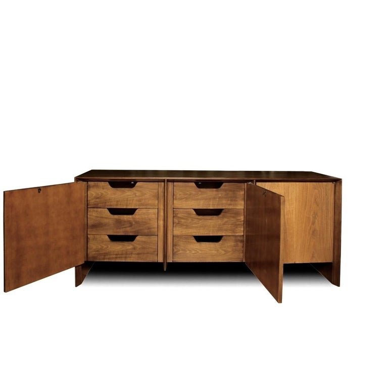 Minimalist Two-Tone Sideboard by TH Robsjohn Gibbings For Sale at 1stDibs
