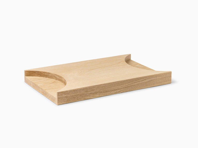 Minimalist Wood Tray Large For Sale at 1stDibs
