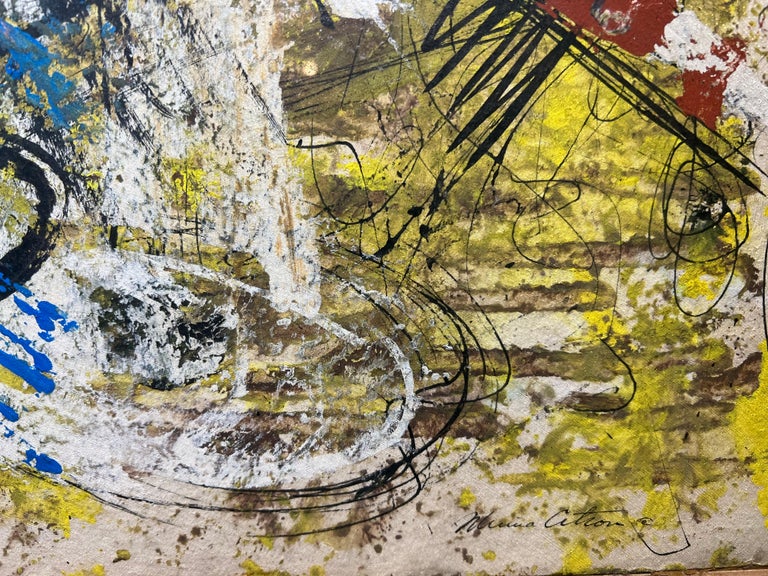 Minna Citron - RARE 1950’s Avante-Garde FEMALE American Abstract ...