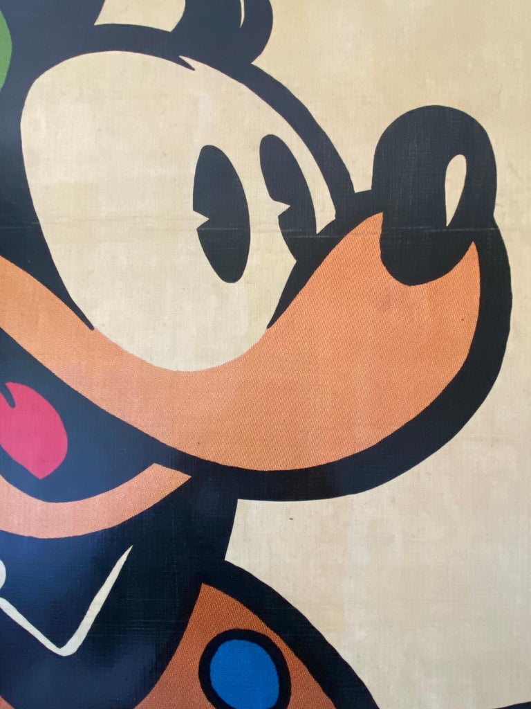 Minnie Mouse framed poster, France 1960s For Sale at 1stDibs