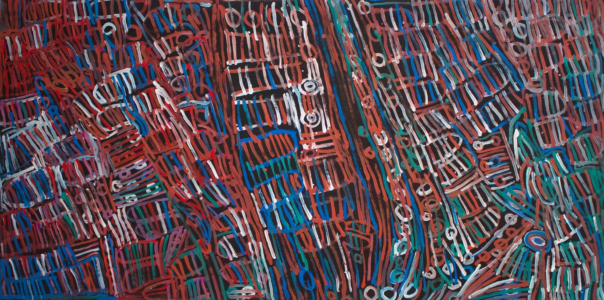 Minnie Pwerle - 'Awelye Atnwengerrp' Australian Aboriginal Art by ...