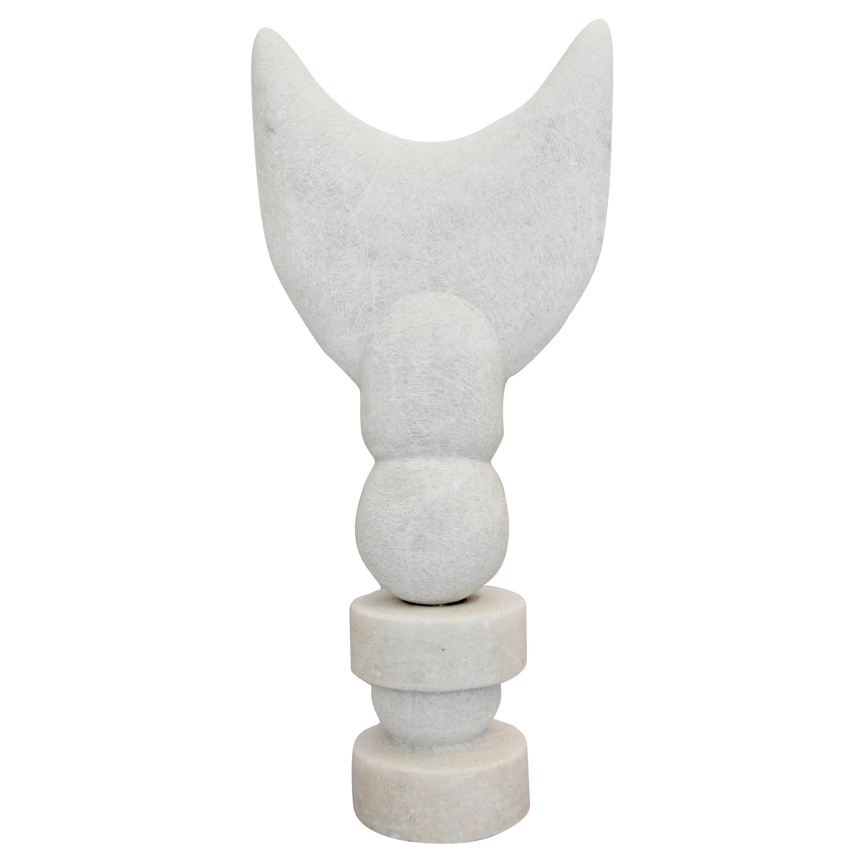 Minoan, Naxian Marble Shelf Sculpture, Tom von Kaenel at 1stDibs