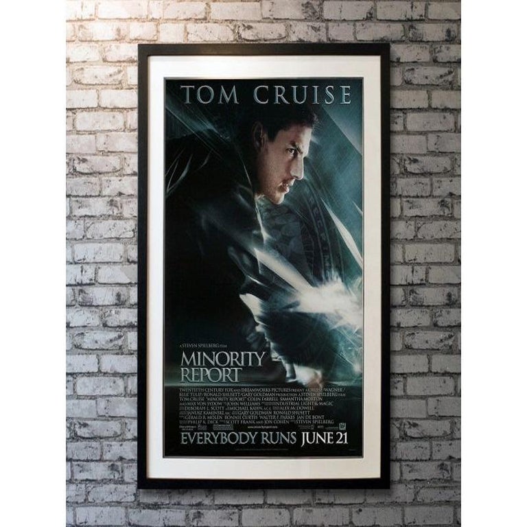Minority Report, Unframed Poster 2002 For Sale at 1stDibs