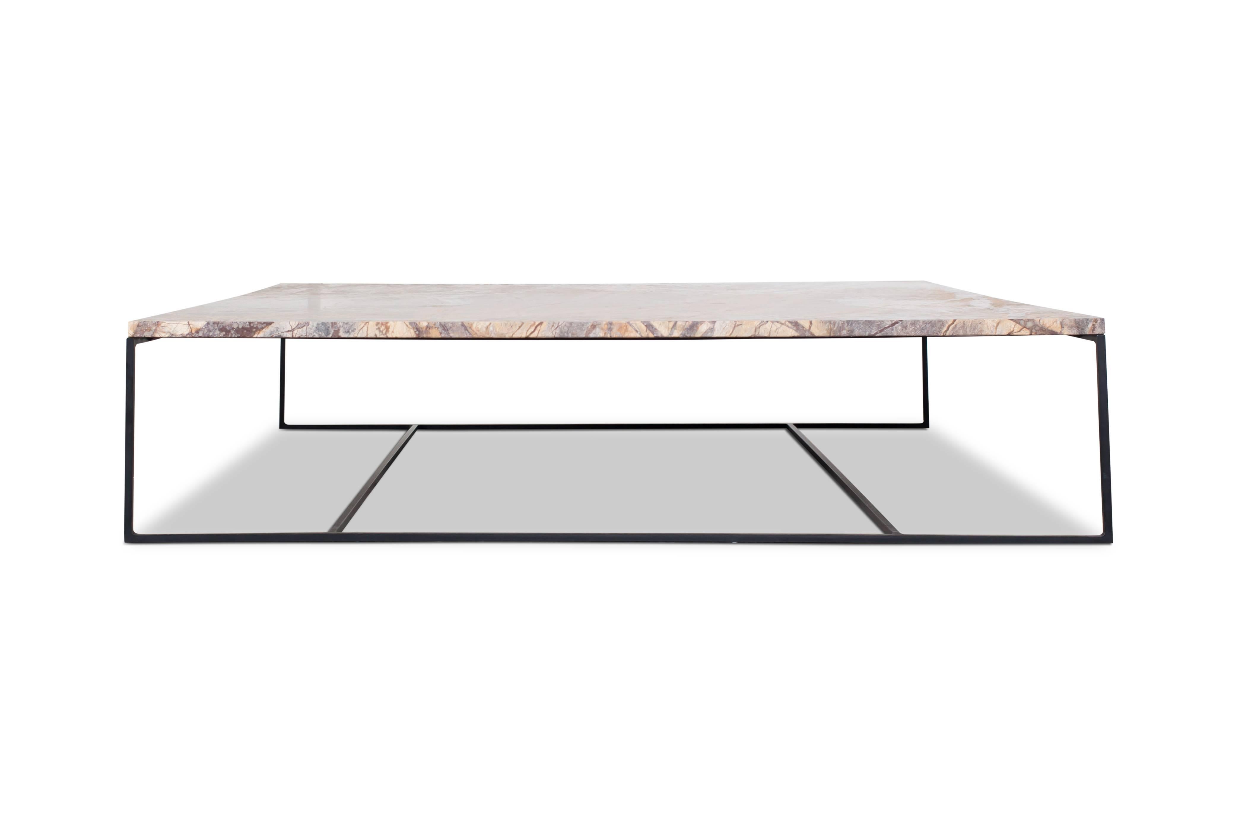 Minotti Marble and Steel Coffee Table by Rodolfo Dordoni at 1stDibs ...
