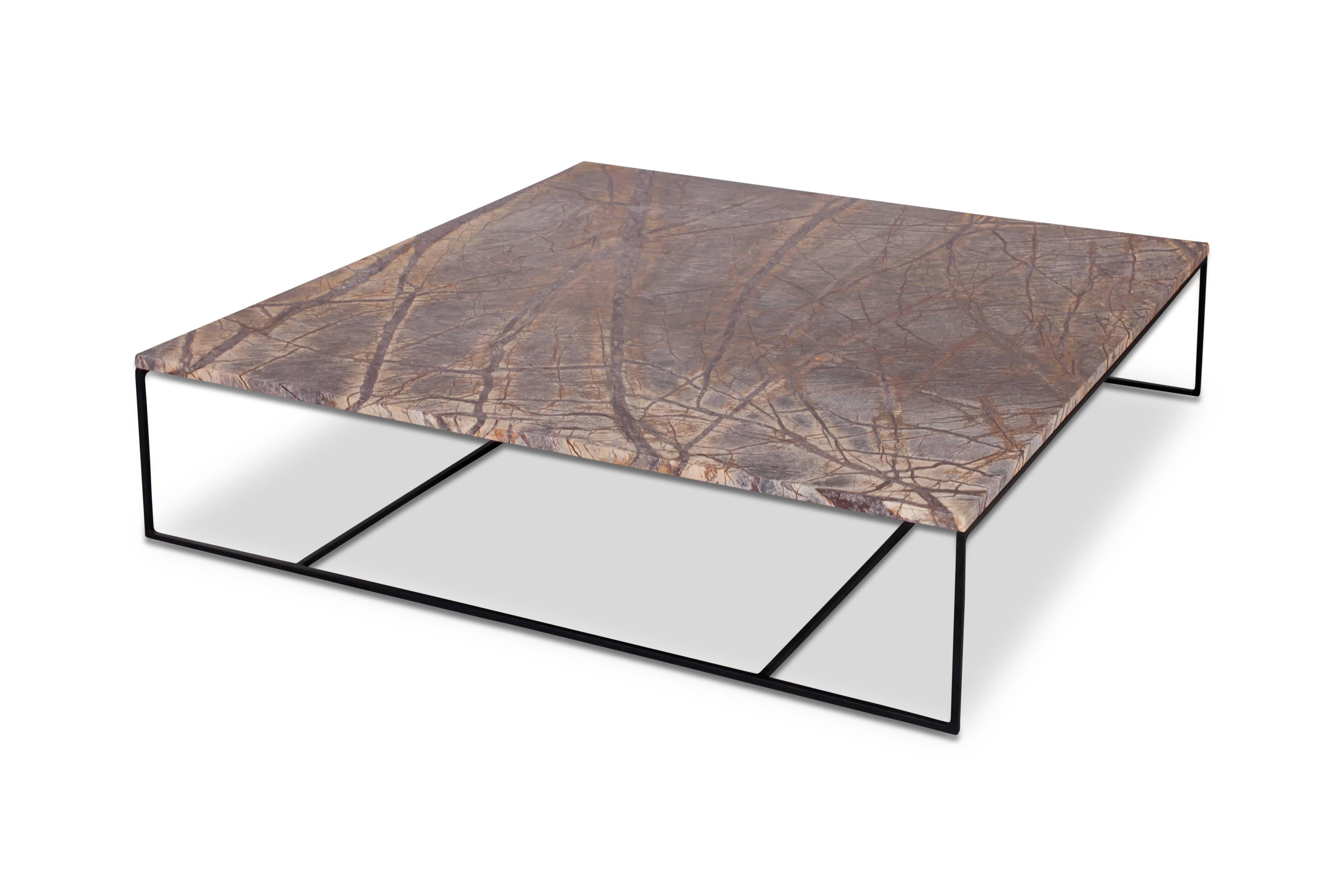 Minotti Marble and Steel Coffee Table by Rodolfo Dordoni at 1stDibs ...