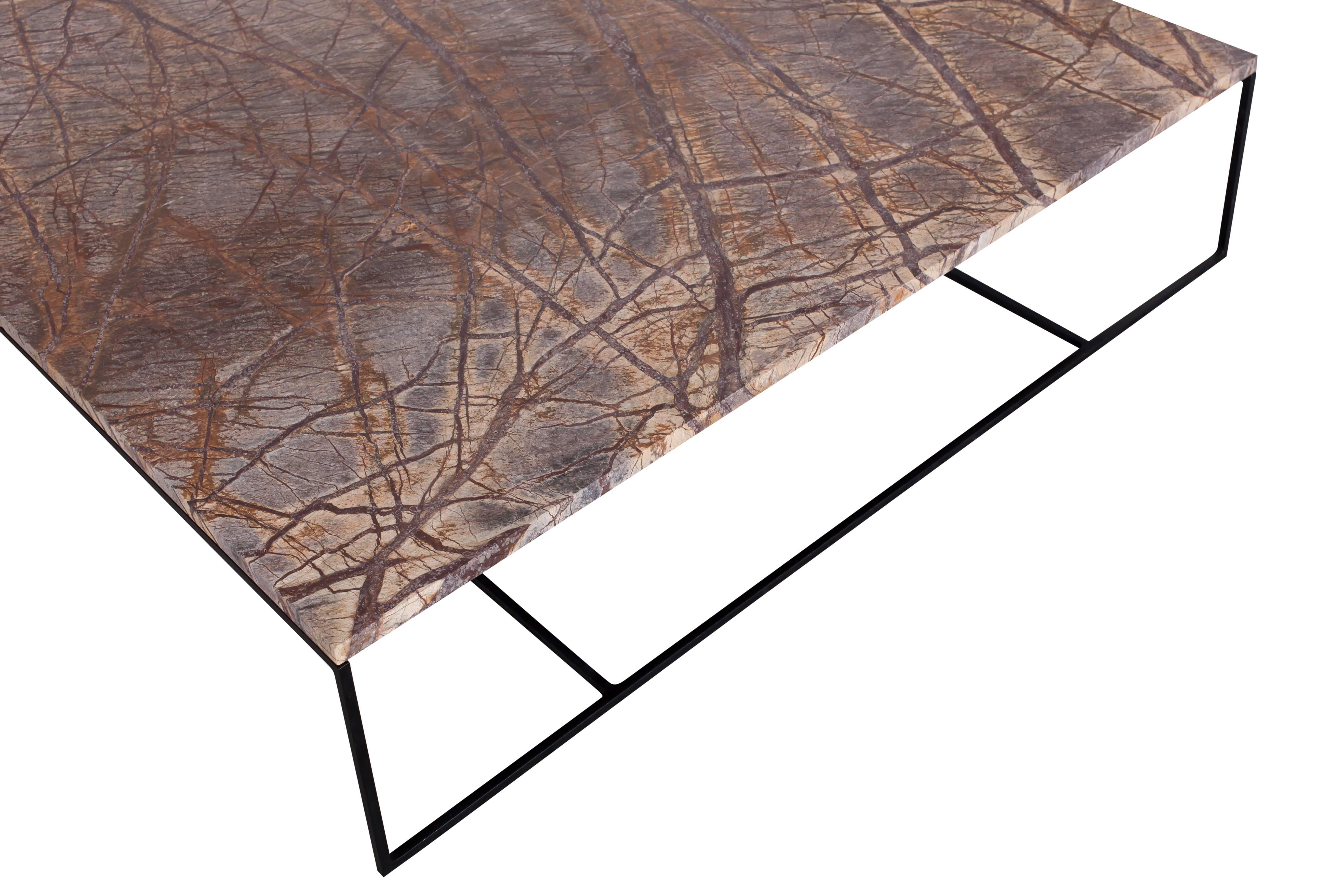 Minotti Marble and Steel Coffee Table by Rodolfo Dordoni at 1stDibs ...