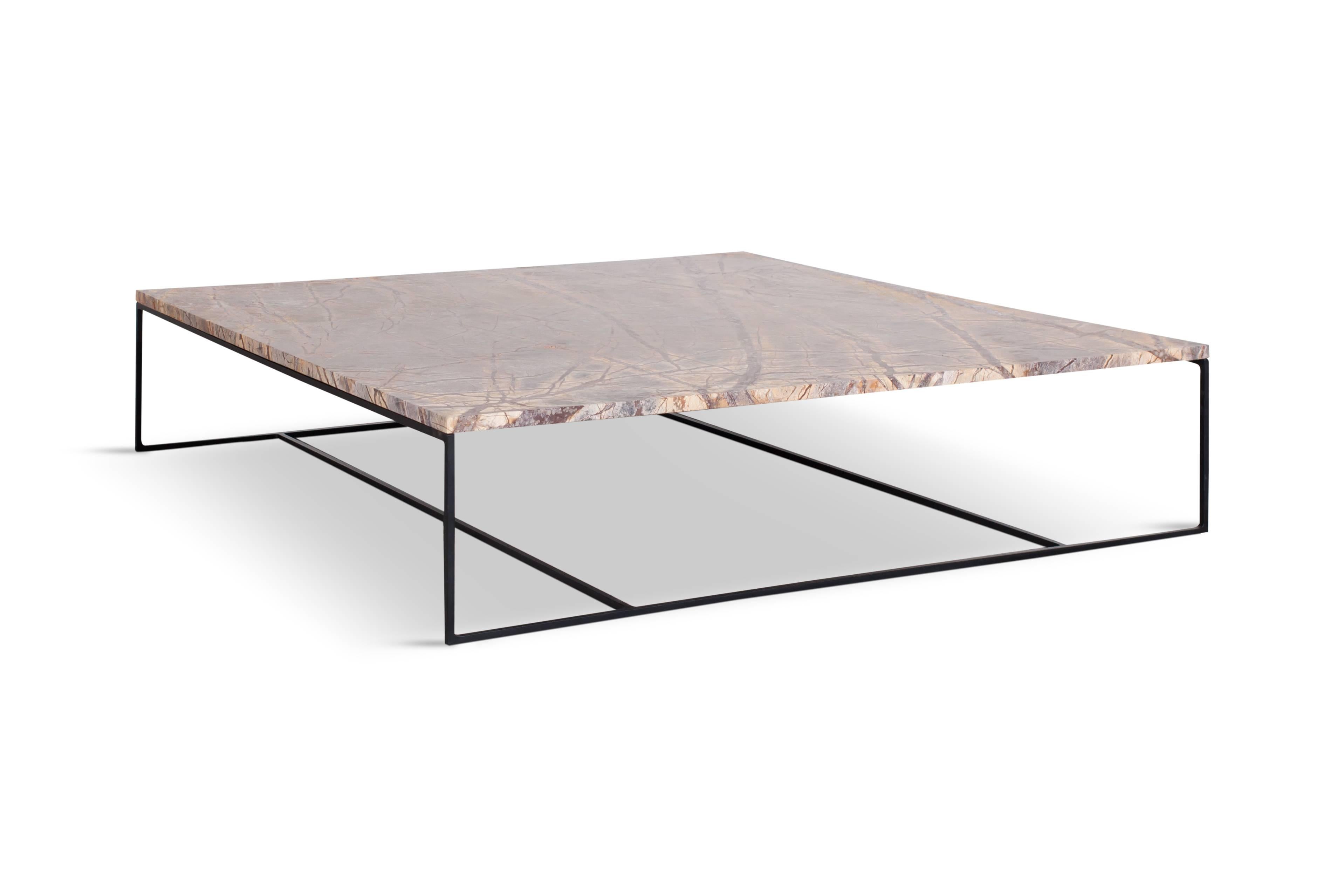 Minotti Marble and Steel Coffee Table by Rodolfo Dordoni at 1stDibs ...