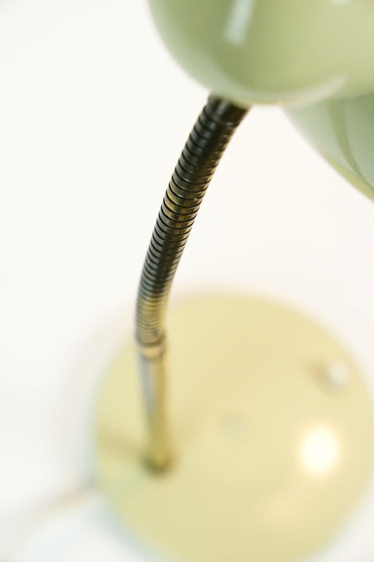 Mint Green Mid-Century Modern Desk Lamp, 1950s For Sale at 1stDibs