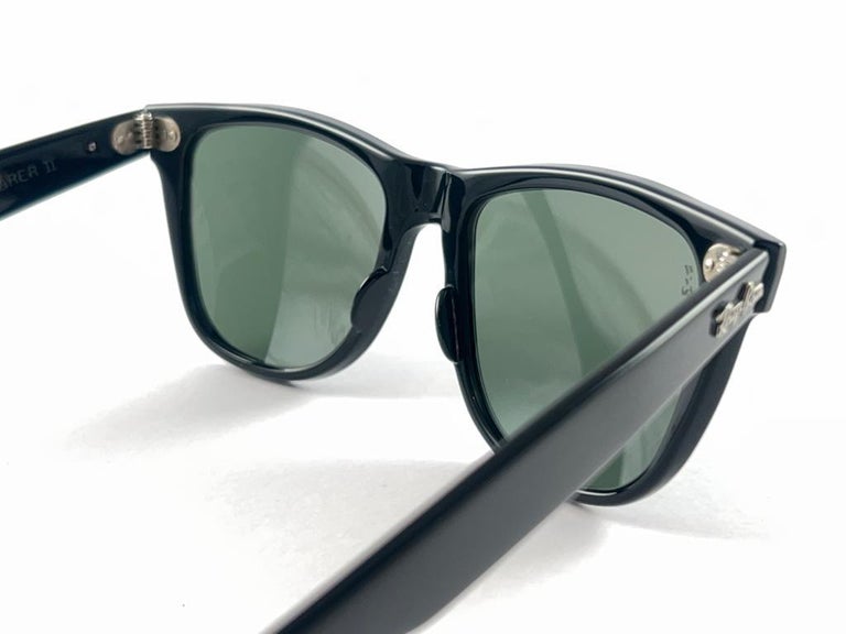 Mint Ray Ban The Wayfarer II Roland Garros Edition G15 Lens USA 80's ...