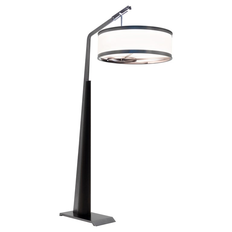 Mintaka Modern Architectural Floor Lamp with Art-Deco Vibes For Sale at ...