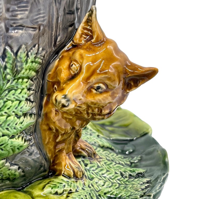 Minton Majolica Game Tureen with Foxes and Ducks, Dated 1874 For Sale ...