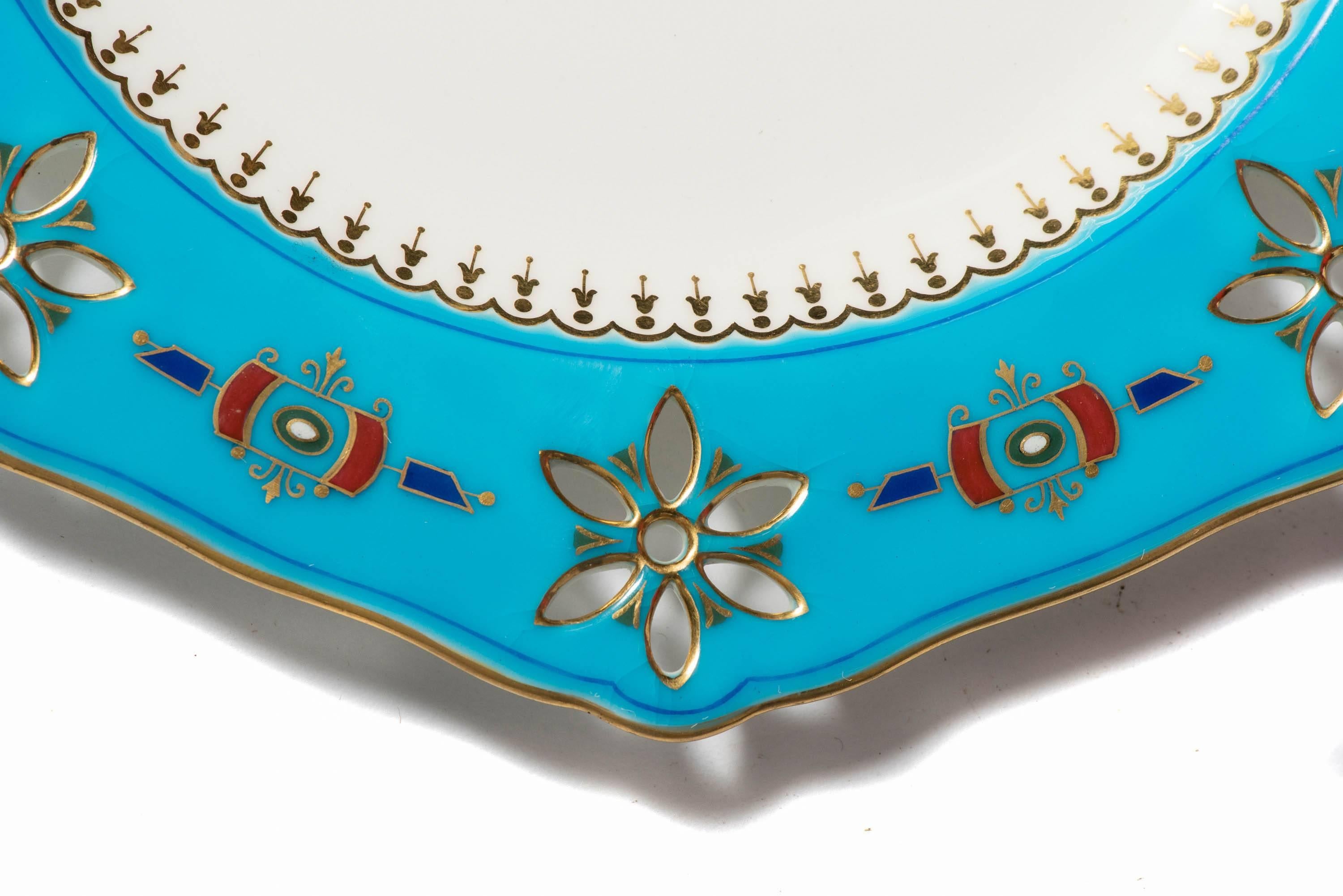 Minton Plate Design Attributed to Sir Christopher Dresser, England ...