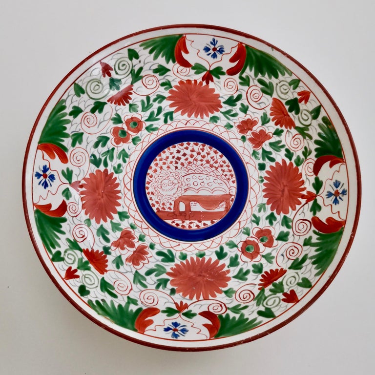 Minton Pottery Teacup, Crazy Cow Pattern, Georgian Era, circa 1805 at ...