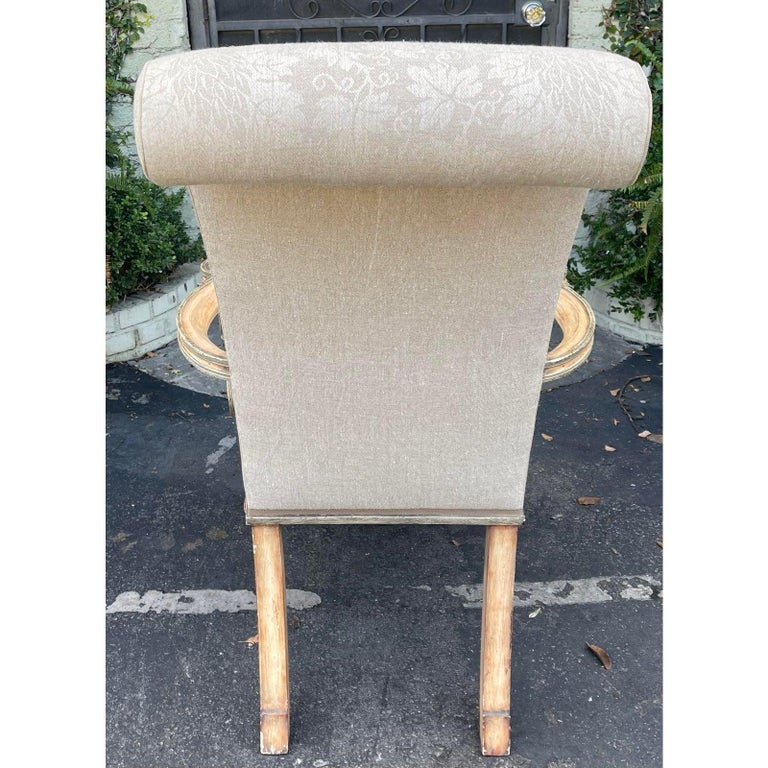 Minton-Spidell 18th Century Style Carved Italian Armchair For Sale at ...