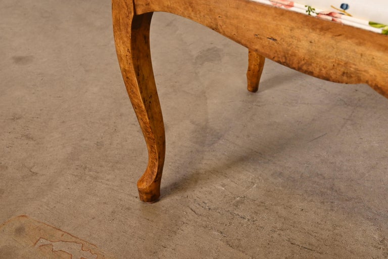 Minton Spidell French Provincial Upholstered Bench For Sale at 1stDibs