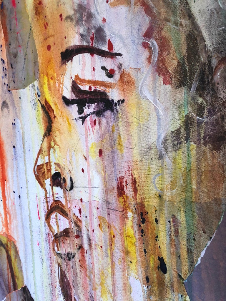Minty Ramsey - Stunning Large British Abstract Painting For Sale at 1stDibs