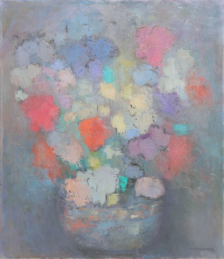 Miriam Bromberg - Multicolor Flowers III, Impressionist Painting by ...