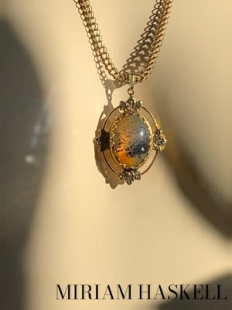 MIRIAM HASKELL vintage necklace For Sale at 1stDibs