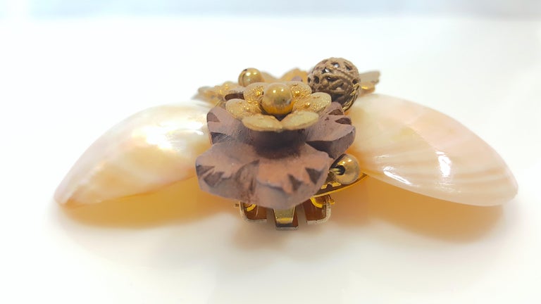 MiriamHaskell 1926-36 FrankHess TripleSeaShell RussianGiltFlora ...