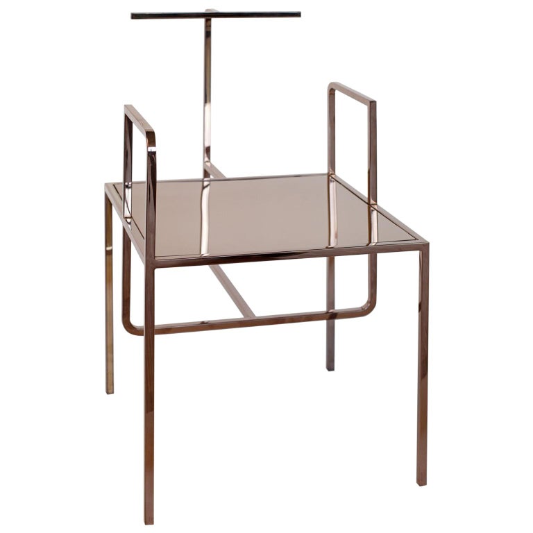 Modern Chair MIRRO by Studio 1+11 in Special Mirror Coating, 21st ...