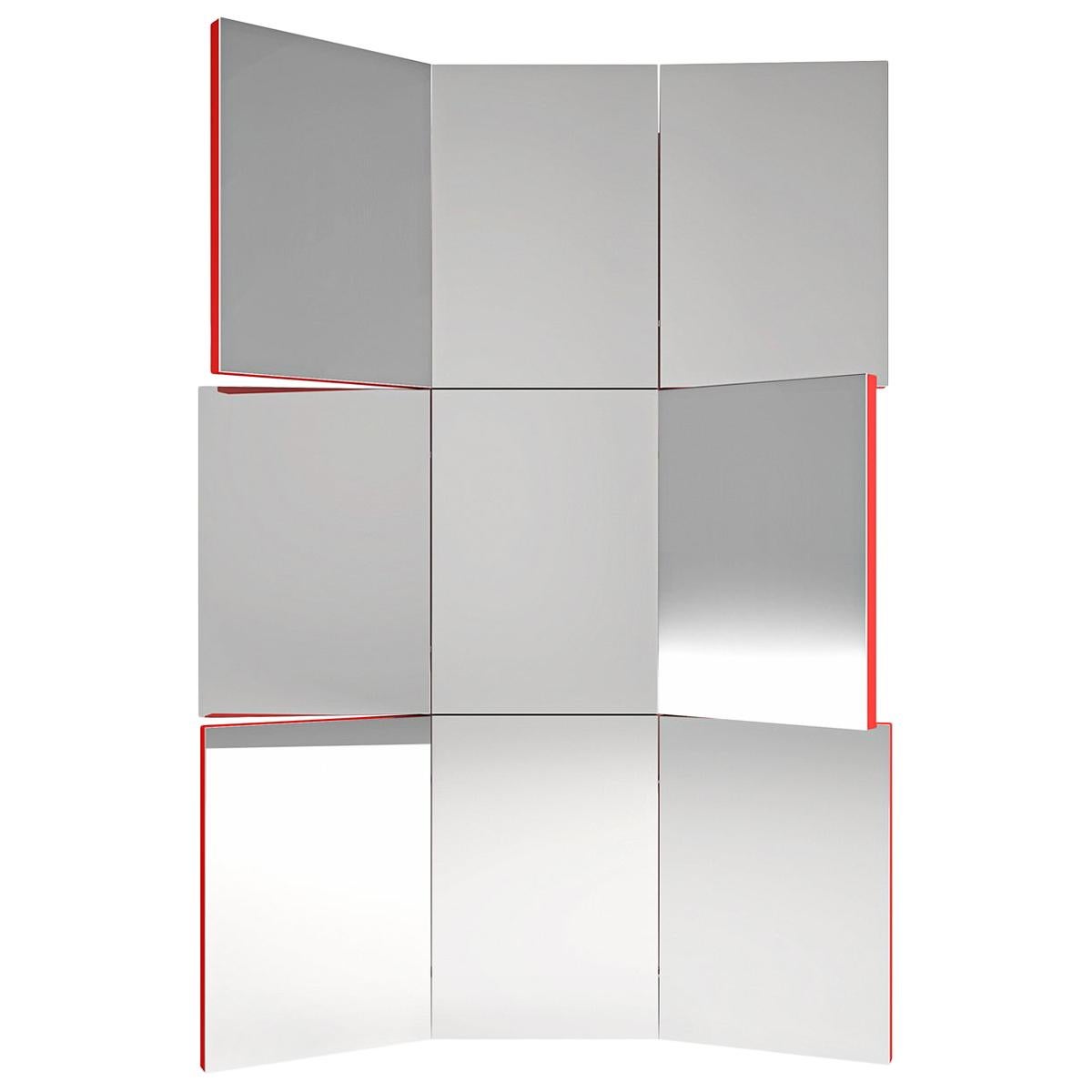 Mirror 02 Red For Sale at 1stDibs