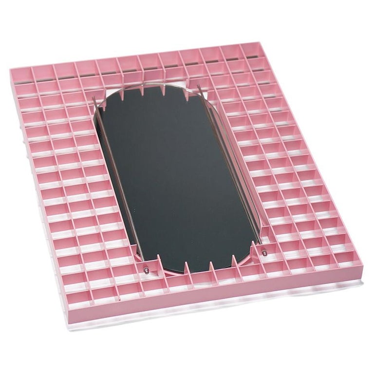 Pink Mirror-2:The Reminder modern compatible dutch-design. Steel. For ...