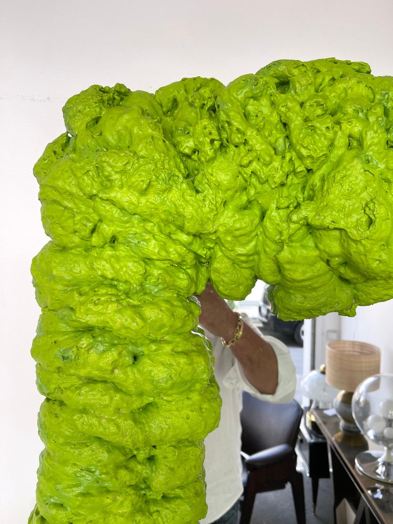 Mirror Green Expensive Foam, Italy, 1990s For Sale at 1stDibs