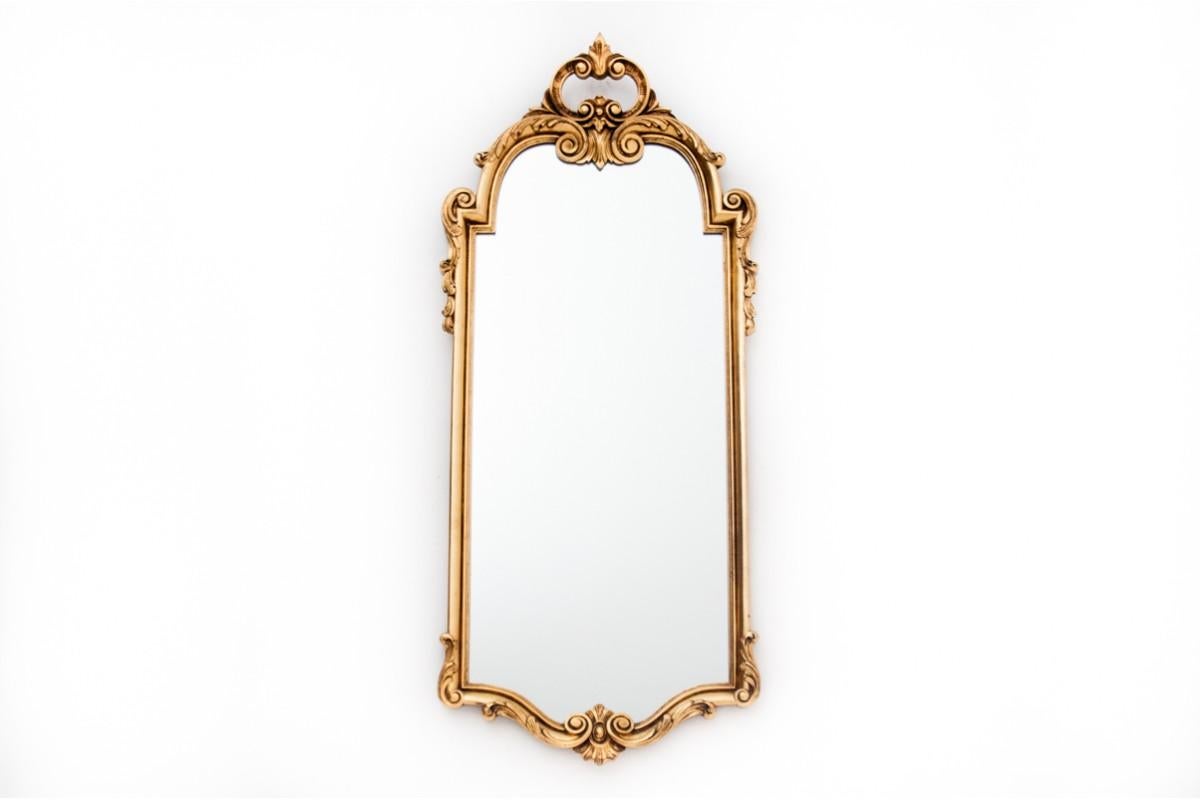 Mirror in a Golden Frame, Northern Europe, Early 20th Century For Sale ...
