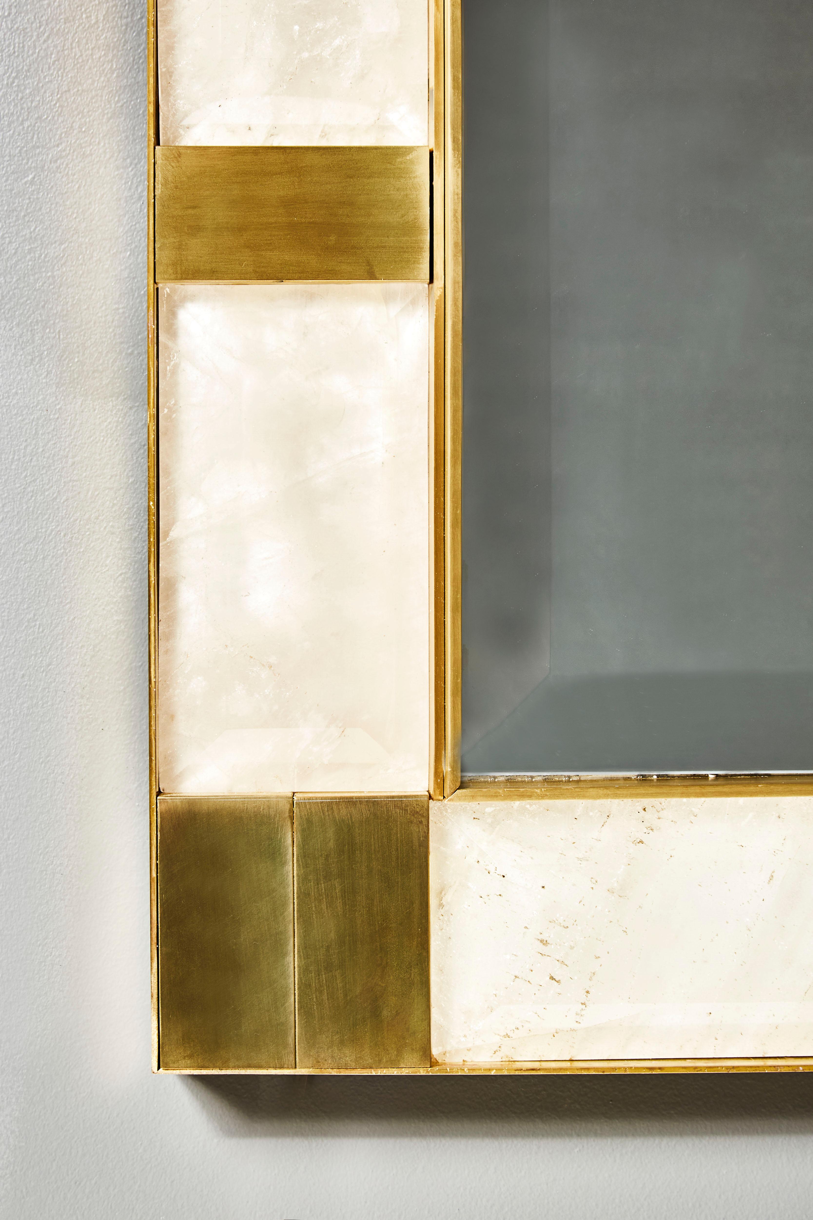 Mirror in Rock Crystal by Studio Glustin For Sale at 1stDibs | rock ...