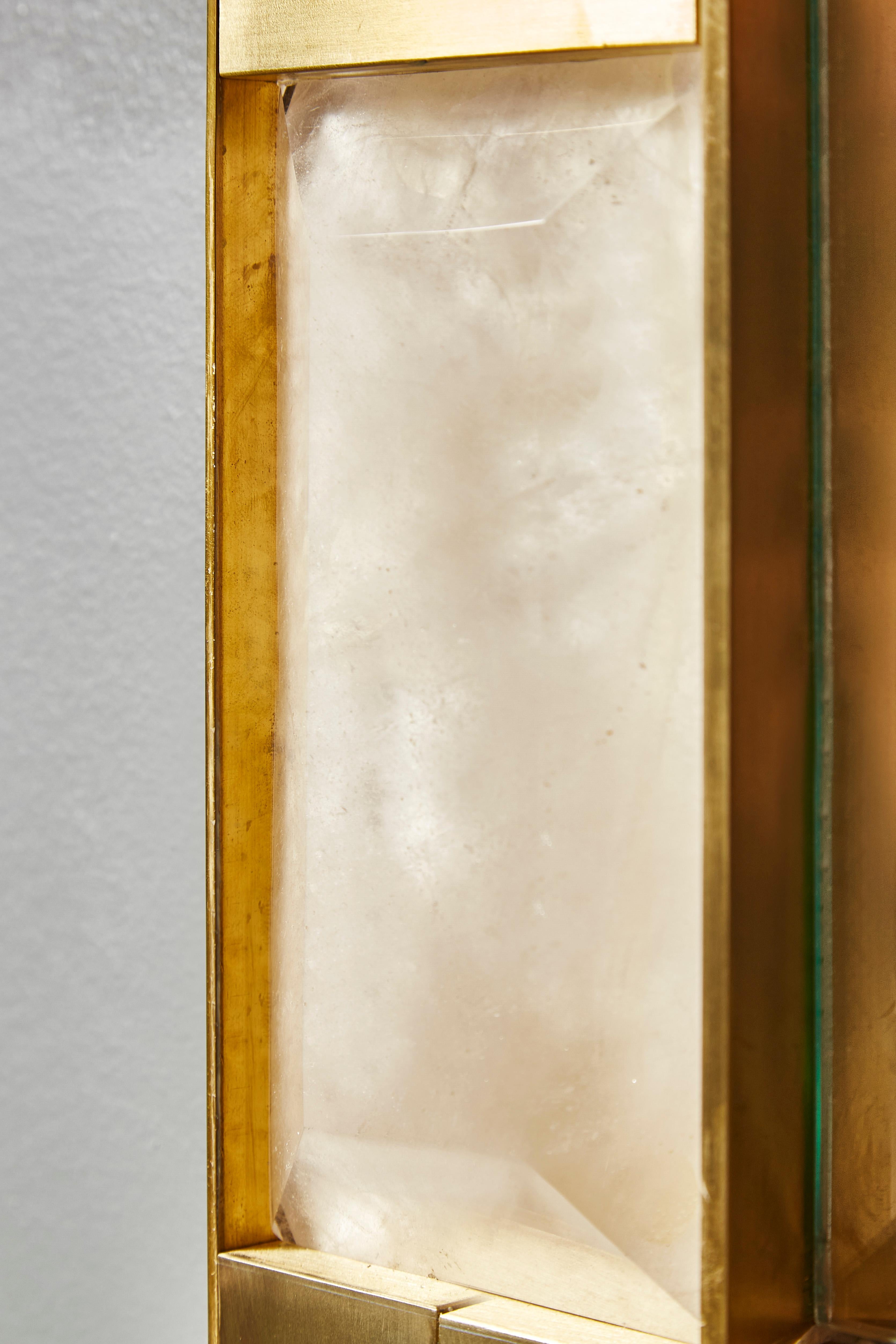 Mirror in Rock Crystal by Studio Glustin For Sale at 1stDibs | rock ...
